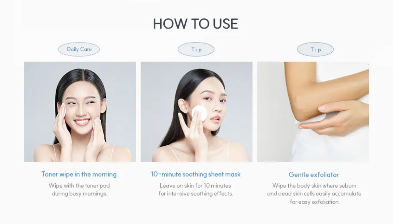 EQQUALBERRY – Swimming Pool Toner Pads – AVA Beauty